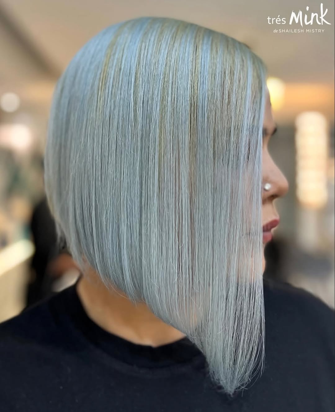 Ice Ash Hair Color | Where Elegance Meets Chill 🧊 – Treś Mink
